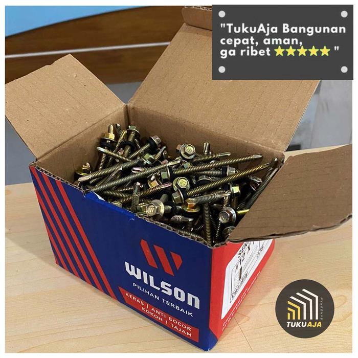 Jual SELF DRILLING SCREW SDS /BAUT ROOFING SCREW BAJA RINGAN 12x70 ...