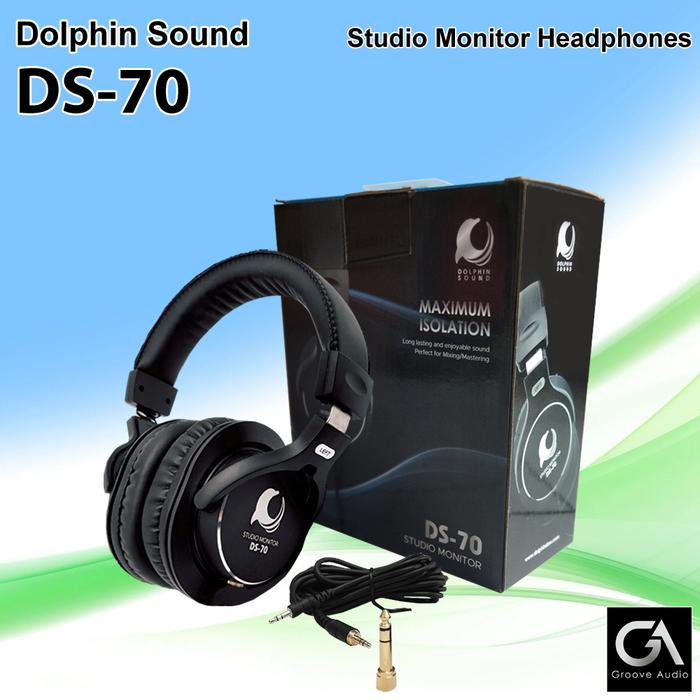 Jual Dolphin Sound DS70 Headphone Studio Monitor DS 70 bisa untuk e ...