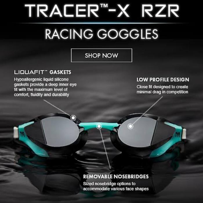 Jual Kaca Mata renang lomba/Racing TYR Tracer-X RZR Racing Mirrored ...