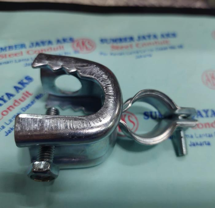 Jual Klem Buaya / Klem Pyluck / Piluk 1/2" (20mm) Galvanis Putih ...