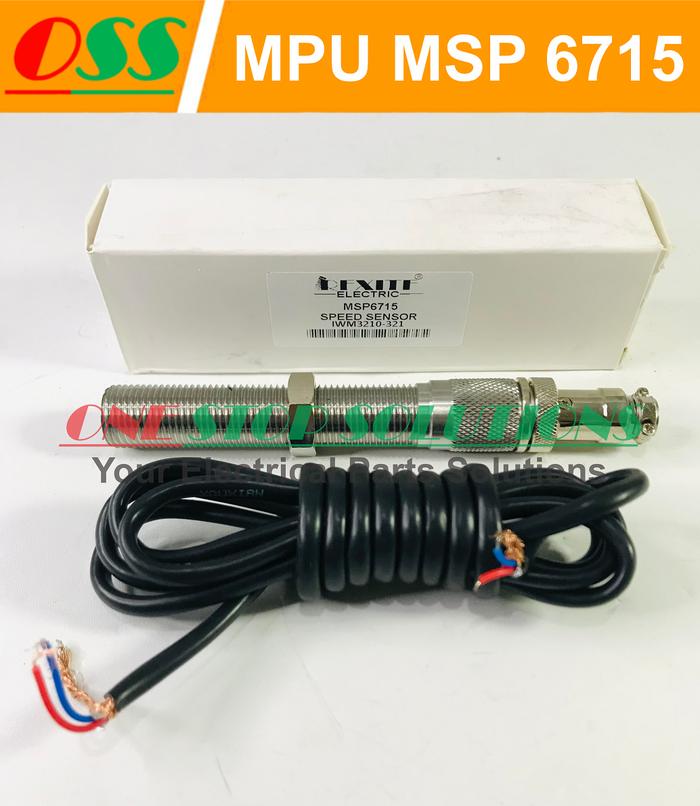 Jual MPU MSP6715 MSP 6715 M16*1.5 Magnetic Pick Up Unit Sensor RPM ...