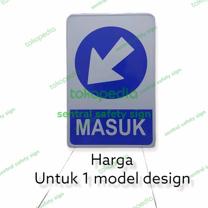 Jual Rambu SPBU Keluar Masuk 2 sisi - Jakarta Barat - SENTRAL SAFETY ...