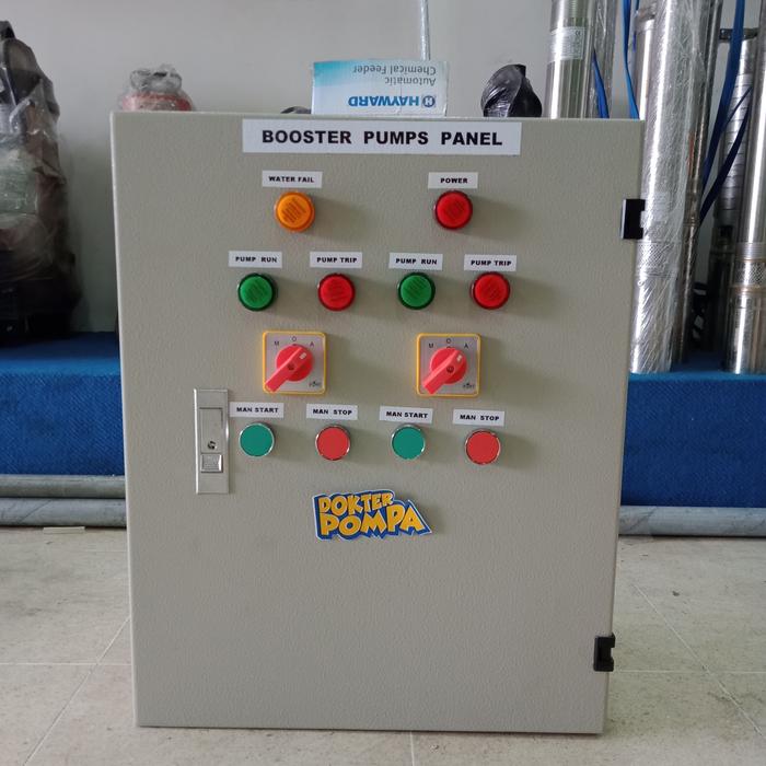 Jual PANEL POMPA BOOSTER 1 PHASE - WATER LEVEL CONTROL - Kota Denpasar ...