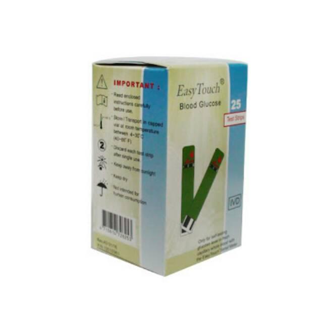 Jual EasyTouch Test Strip - strip test blood uric acid/glucose ...