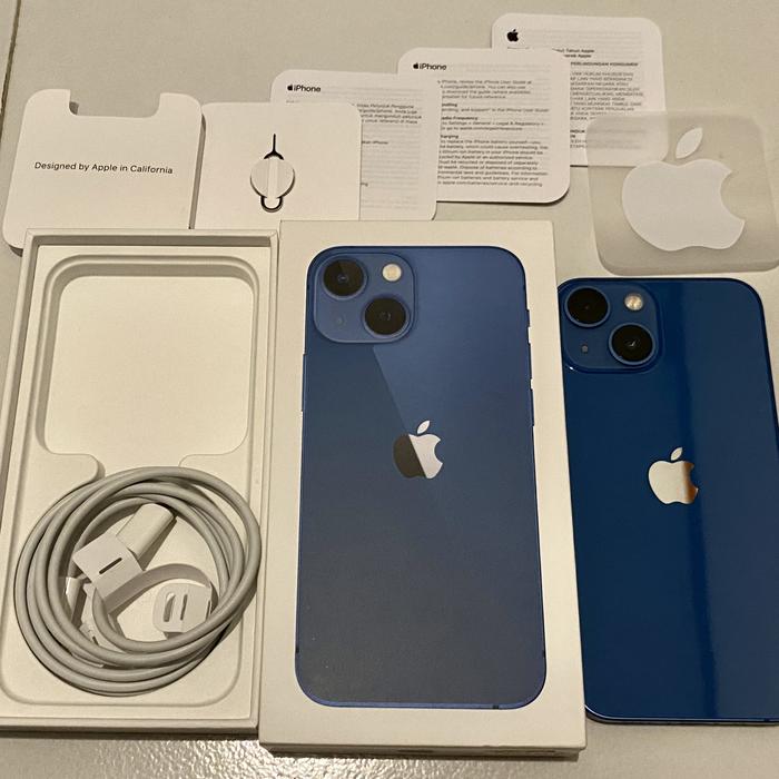 Jual iPhone 13 Mini iBox Resmi 128gb BLUE - Jakarta Timur - Fandhard ...
