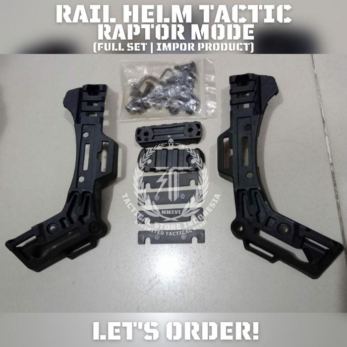 Jual Rail Helm Tactical RAPTOR Mode - Rel Helm Tactical - TSI Series ...