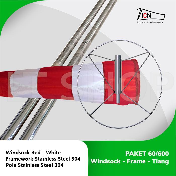 Jual Paket Windsock 60/600 cm, Windsock + Frame + Tiang - Jakarta Barat - Adameteran.id | Tokopedia