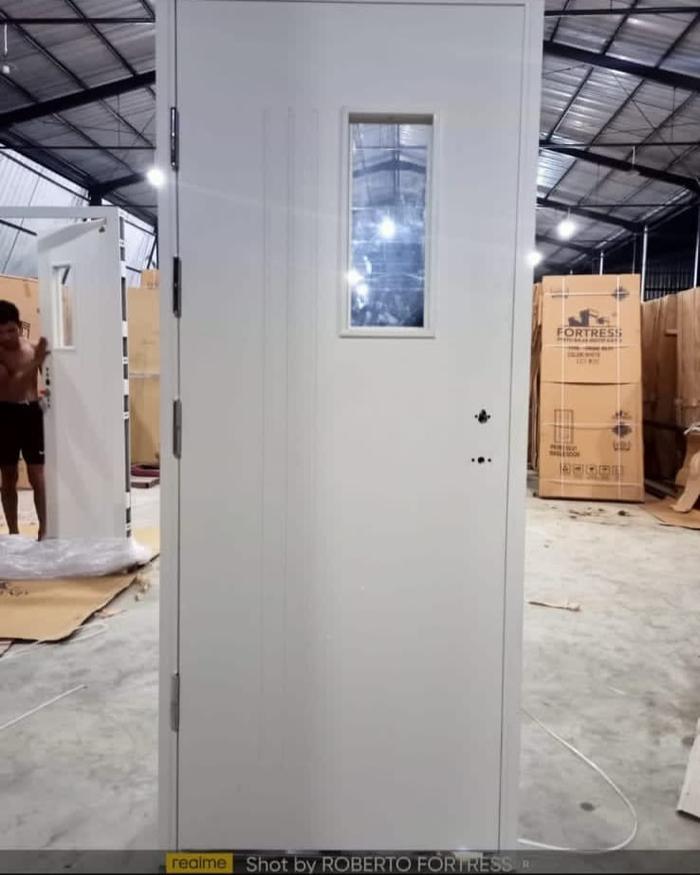 Jual Pintu Baja FORTRESS Hospital Door 100x120 - Putih - Single Door ...