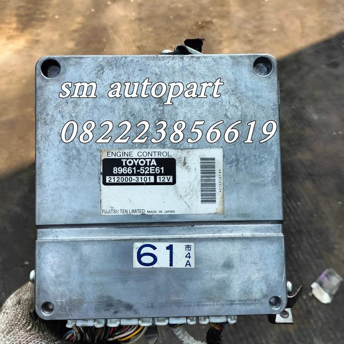 Jual Ecu komputer mesin toyota vios limo gen 1 gen1 1NZ tahun 2004-2007 ...