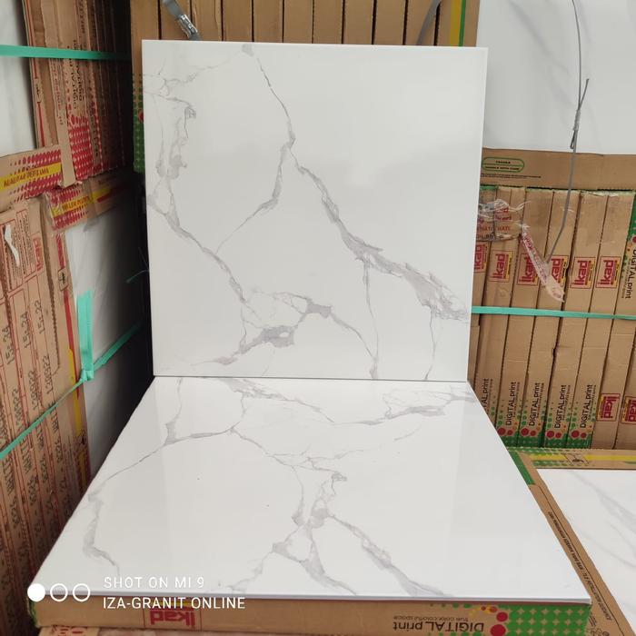 Jual Keramik lantai putih marble 50x50 SZ11165 Ikad - Kab. Bogor - Abie ...