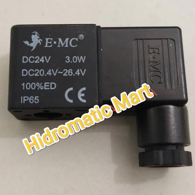 Jual Coil VC2-DT-E4 DC24V For Solenoid Valve Emc Pnuematic - Jakarta Barat - HIDROMATIC MART ...