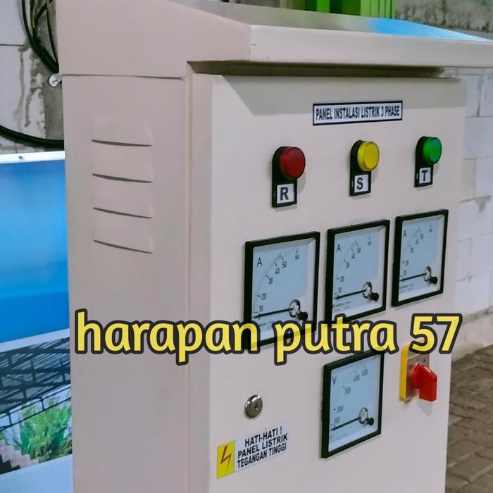 Jual Panel instalasi listrik 3phase 40x60x20cm outdoor topi - Kab ...