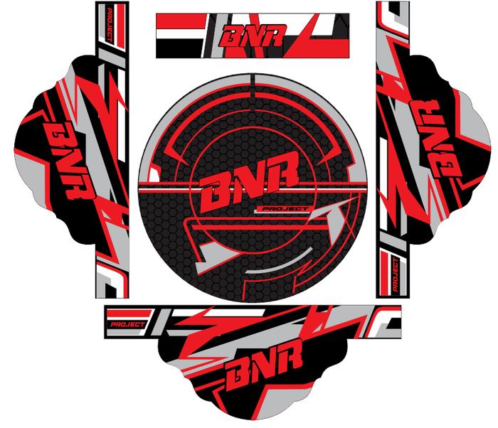 Jual STICKER DECAL SANGKAR KANDANG BURUNG STIKER BNR PROJECT LOVE BIRD ...