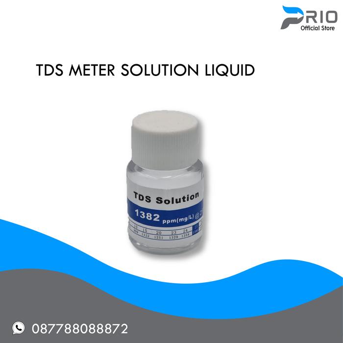 Jual Cairan Kalibrasi TDS Meter Solution Liquid 1382 ppm - Kota ...