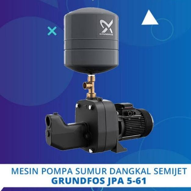 Jual JPA 5-61/P5 PT-V Pompa Air Semi Jet Pump Grundfos JP Basic 5 - Jakarta Pusat - Queen ...