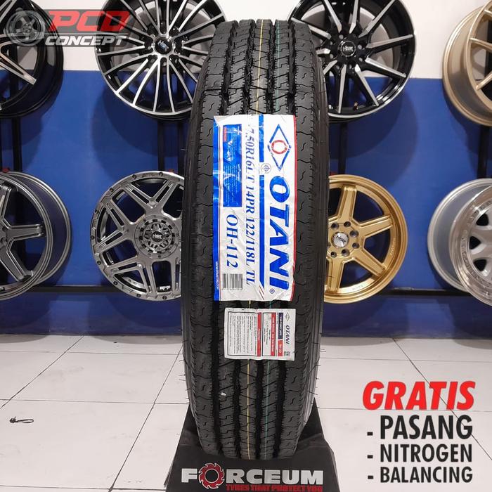 Jual BAN LUAR IMPORT TRUCK R16 KAWAT CANTER DYNA HINO 750 R16 MEREK ...