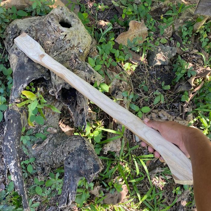 Jual Gagang Cangkul Ukuran Panjang 1 Meter - Doran Danganan Kayu Jati ...