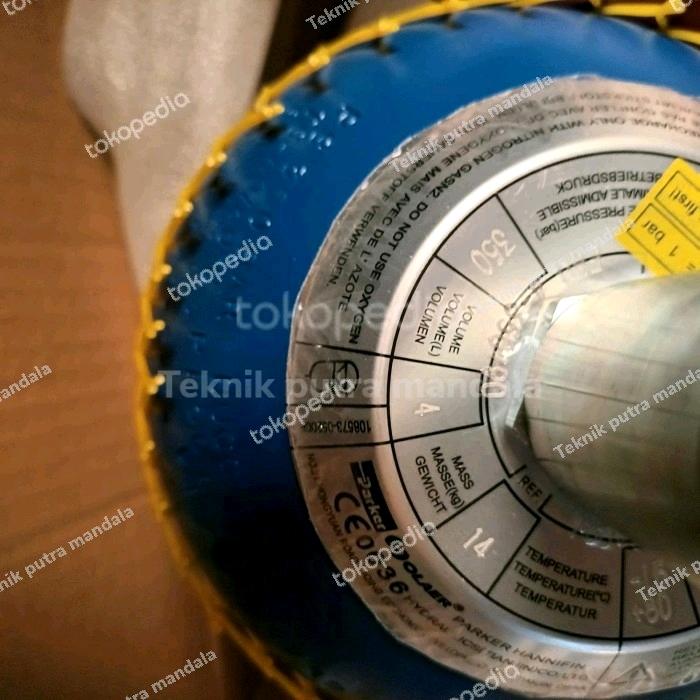 Jual Accumulator type EHV 4-350/90-A25DC-200 4liter 350bar OLAER PARKER ...