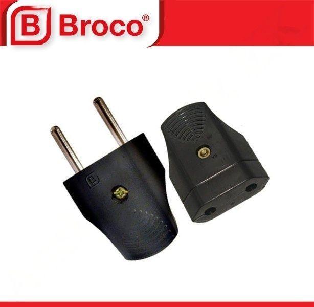 Jual SEPASANG BROCO STEKER COLOKAN KONTRA LISTRIK HITAM MALE TO FEMALE ...