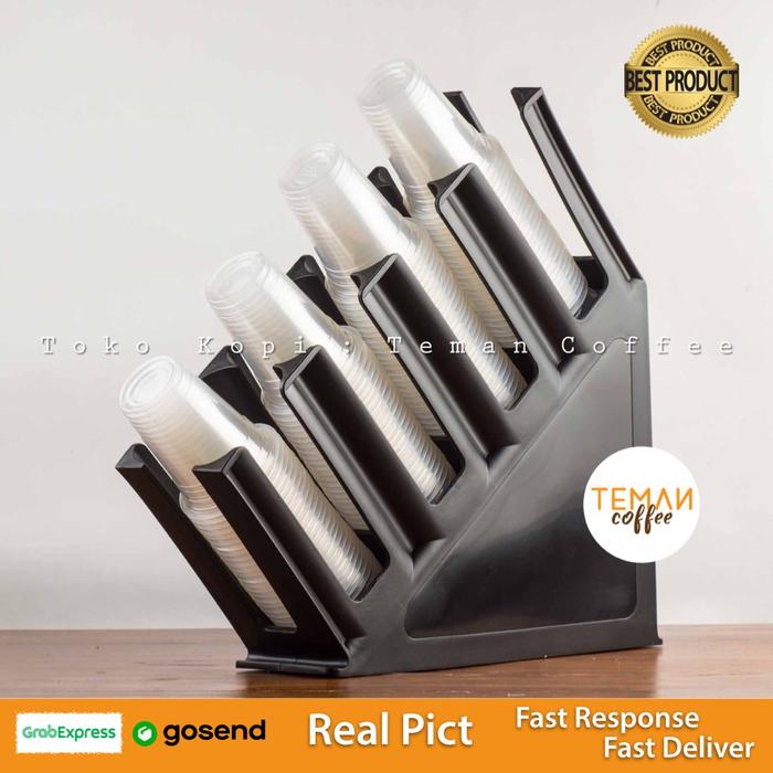 Jual Rak Coffee Cup Organizer Single Bar Isi 4 Slot - Jakarta Timur ...