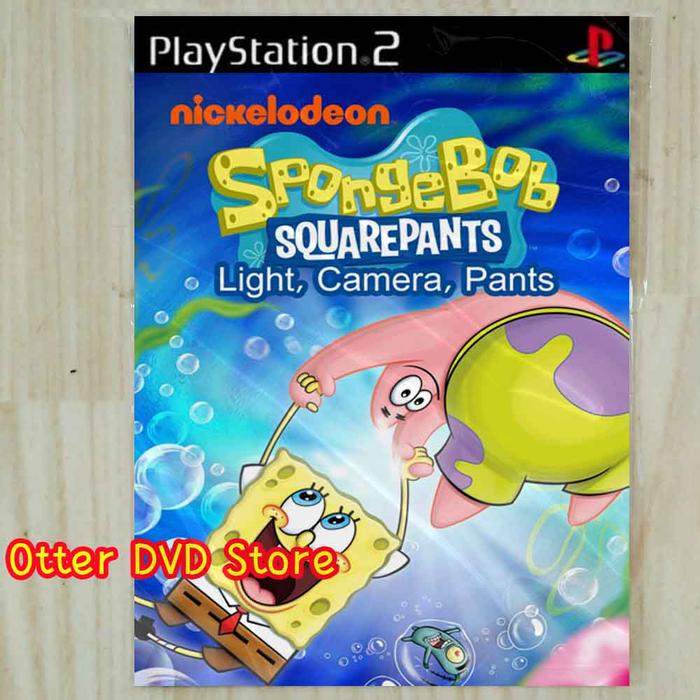 Jual Kaset Game PS2 PS 2 SpongeBob SquarePants - Lights, Camera, PANTS ...