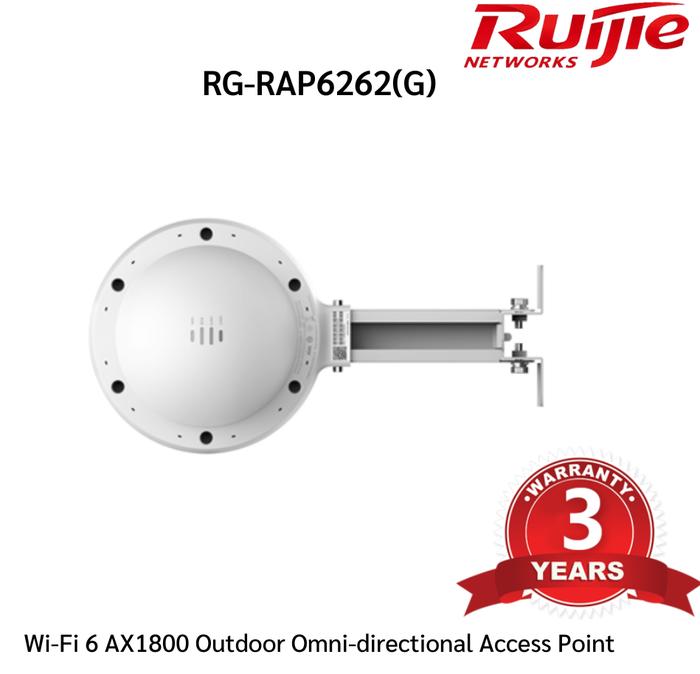 Jual Ruijie Reyee RG-RAP6262(G) Wi-Fi 6 Outdoor Access Point + RG-E-130 ...