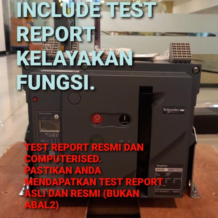 Jual SCHNEIDER ACB MVS12 50kA 1250a motorized 3P 1250 A MVS12n3mf2a mvs ...