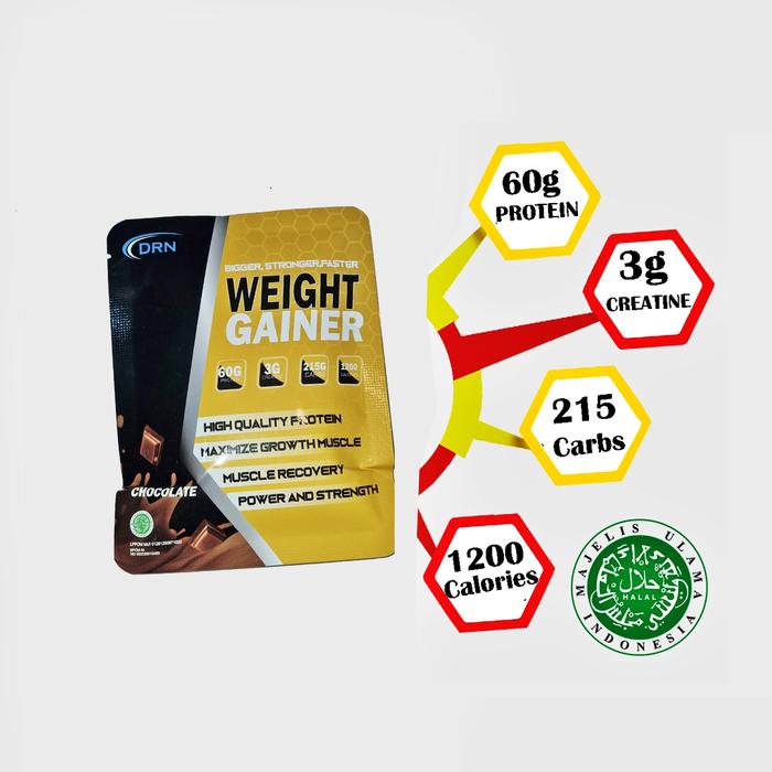 Jual Dr Nutrition DRN WEIGHT PROTEIN GAINER Sachet Doctor Nutrition ...