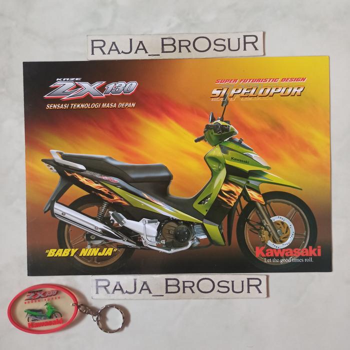 Jual Poster brosur katalog jadul lawas Kawasaki Kaze ZX130 Baby Ninja 2007 - Kab. Langkat ...