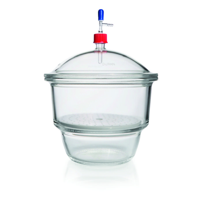 Jual Duran Vacuum Desiccator MOBILEX, PTFE stopcock, w/porcelain plate ...