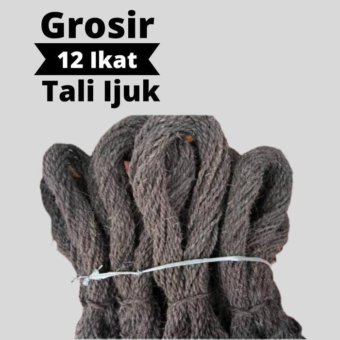 Jual Grosir!!! Tali Ijuk Hitam 240 METER - Tali Gazebo - Tali Bambu ...