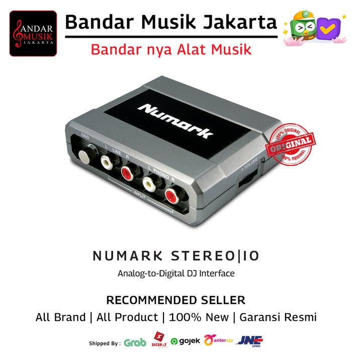 Promo NUMARK STEREO IO DJ AUDIO INTERFACE USB ,BMJ Cicil 0% 3x ...