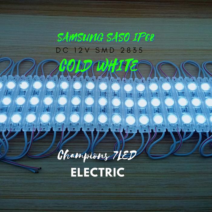 Jual LED Module Samsung Saso 2835 SMD 12v IP68 3 Mata 1,5 watt - Kota ...