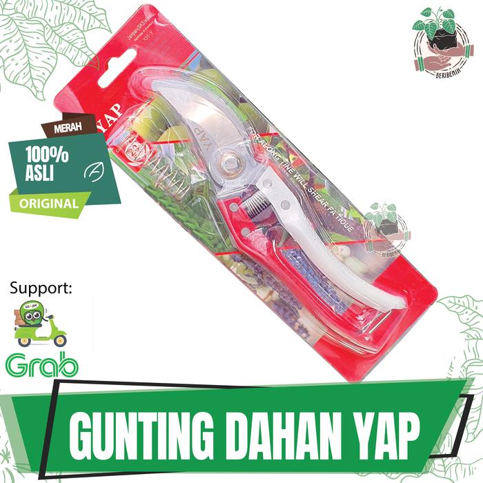 Jual Gunting Dahan Tanaman YAP Premium Tajam Stainles Pemotong Ranting ...