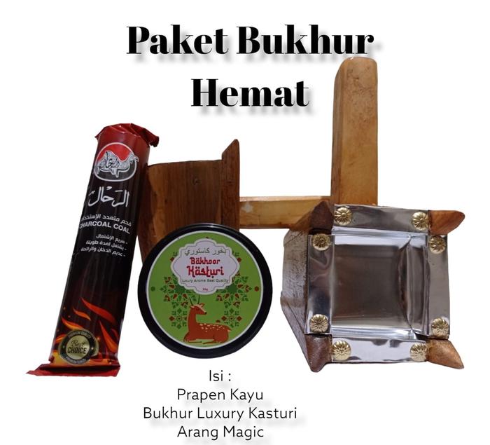 Jual Paket Buhur Salwa Tempat Bakar kayu Bukhur Dupa Dan Arang Magic ...