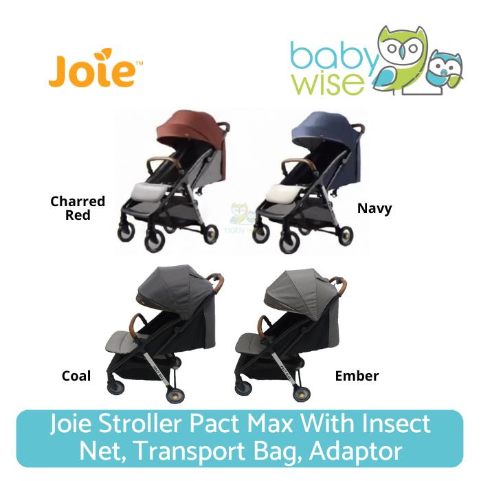 Jual Joie Stroller Pact Max With Insect Net, Transport Bag, Adaptor ...