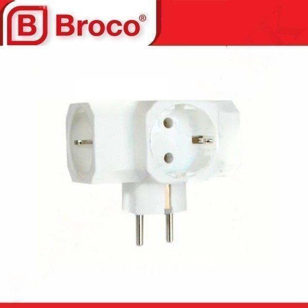Jual BROCO T ARDE STEKER TEE Colokan CABANG 3 Arah 13830 KUNINGAN asli ...