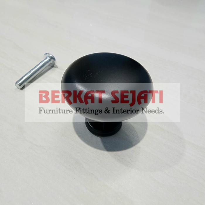 Jual Tarikan Handle Knob Aluminium Laci Lemari Kitchen Antik Hitam ...