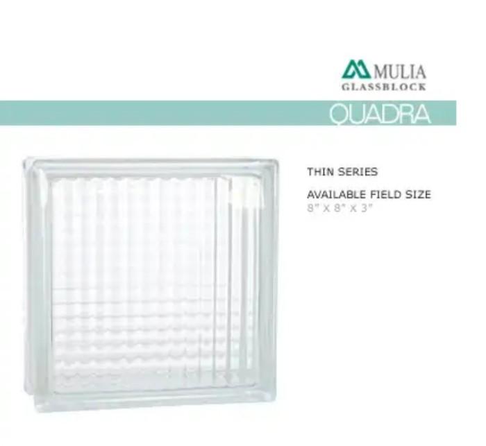 Jual Kaca GlassBlock MULIA QUADRA 95001 / Glassblok Glass Block Gojek ...