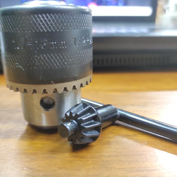 Jual Drill chuck kepala bor tangan 1.5 - 13 mm 1/2 - 20 UNF - Jakarta ...