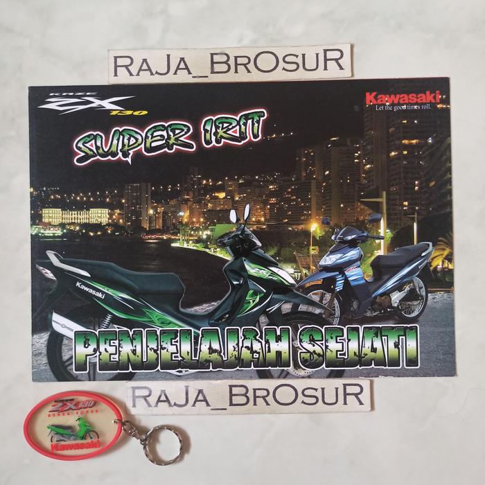 Jual Poster brosur katalog jadul lawas Kawasaki Kaze ZX130 Baby Ninja 2009 - Kab. Langkat ...