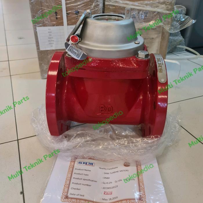 Jual Water Meter / Meteran Air Panas /Hot Water SHM 3 inch DN80 130 Derajat - Jakarta Barat ...