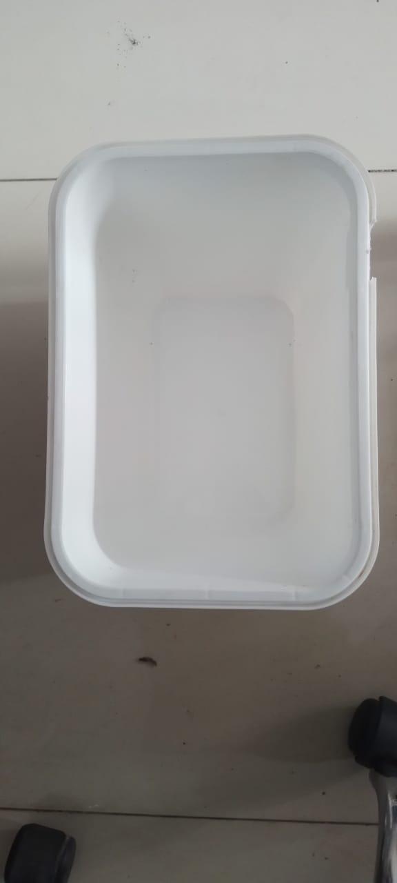 Jual ember plastik kotak gepeng 8kg baham tebal ember 8kg bekas ice ...