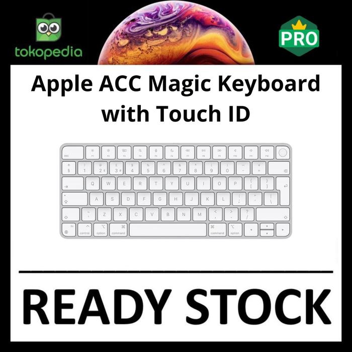 Jual Apple ACC Magic Keyboard with Touch ID for Mac Original - Jakarta ...