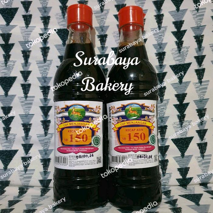Jual Kecap Asin 150 Cap Menjangan 600ml (Botol Plastik) - Kota Surabaya ...