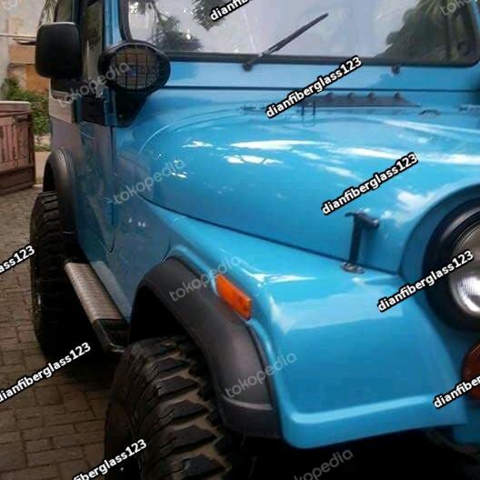 Jual over fender model original cj7 jeep berkualitas - Kab. Bogor ...