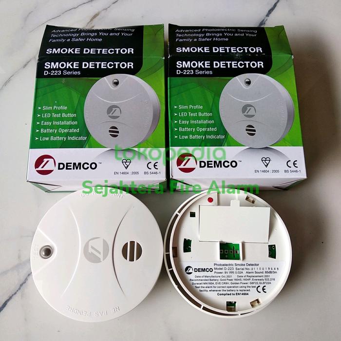 Jual SMOKE DETECTOR PHOTOELECTRIC MERK DEMCO TIPE D-223 SERIES ...