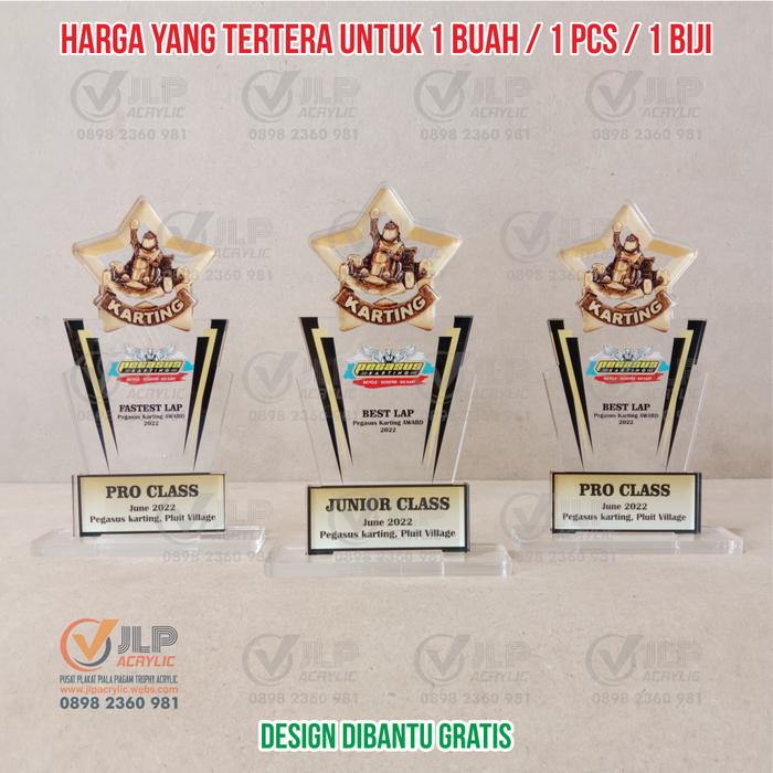 Jual PIALA KART, TROPY KART, PIALA KARTING, TROPY KARTING, PIALA GOKART ...