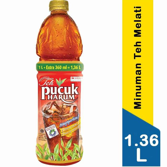 Jual Teh Pucuk Harum 1L+Extra 360ml Per-botol - Kota Tangerang - Nabe ...