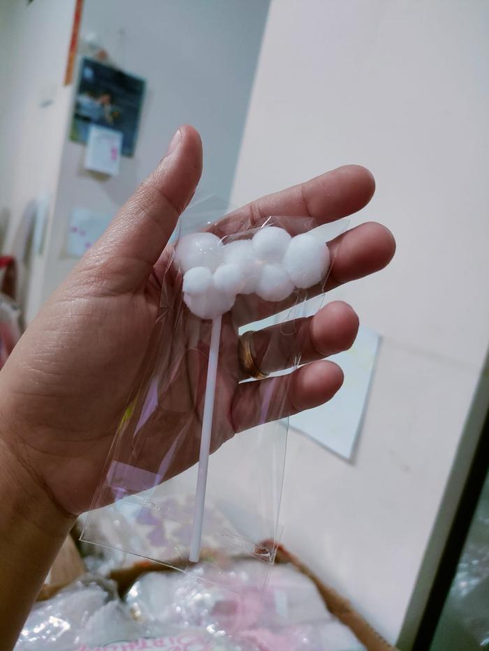 Jual cake topper awan 3D pompom / hiasan cake awan cloud pompom bola ...